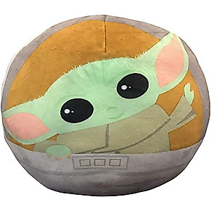 NORTHWEST Star Wars - The Mandalorian Cloud Pillow, 11", The Child
