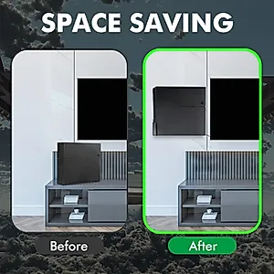 DUDUXI PS4 Original (Old Model) Wall Mount, Stealth Mount Bracket for Optimized Space, Cooling and Organization