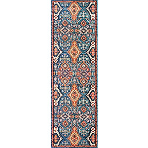 nuLOOM Elayne Diamond Area Rug, 10' x 14', Multi