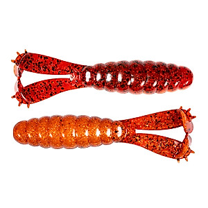Z-MAN GT375-18PK4 Goat 3.75" Watermelon Red 4 Pack, Multi,One Size