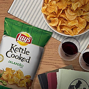 Lay's Kettle Cooked Potato Chips, Variety Pack, 0.85 Ounce (Pack of 40)