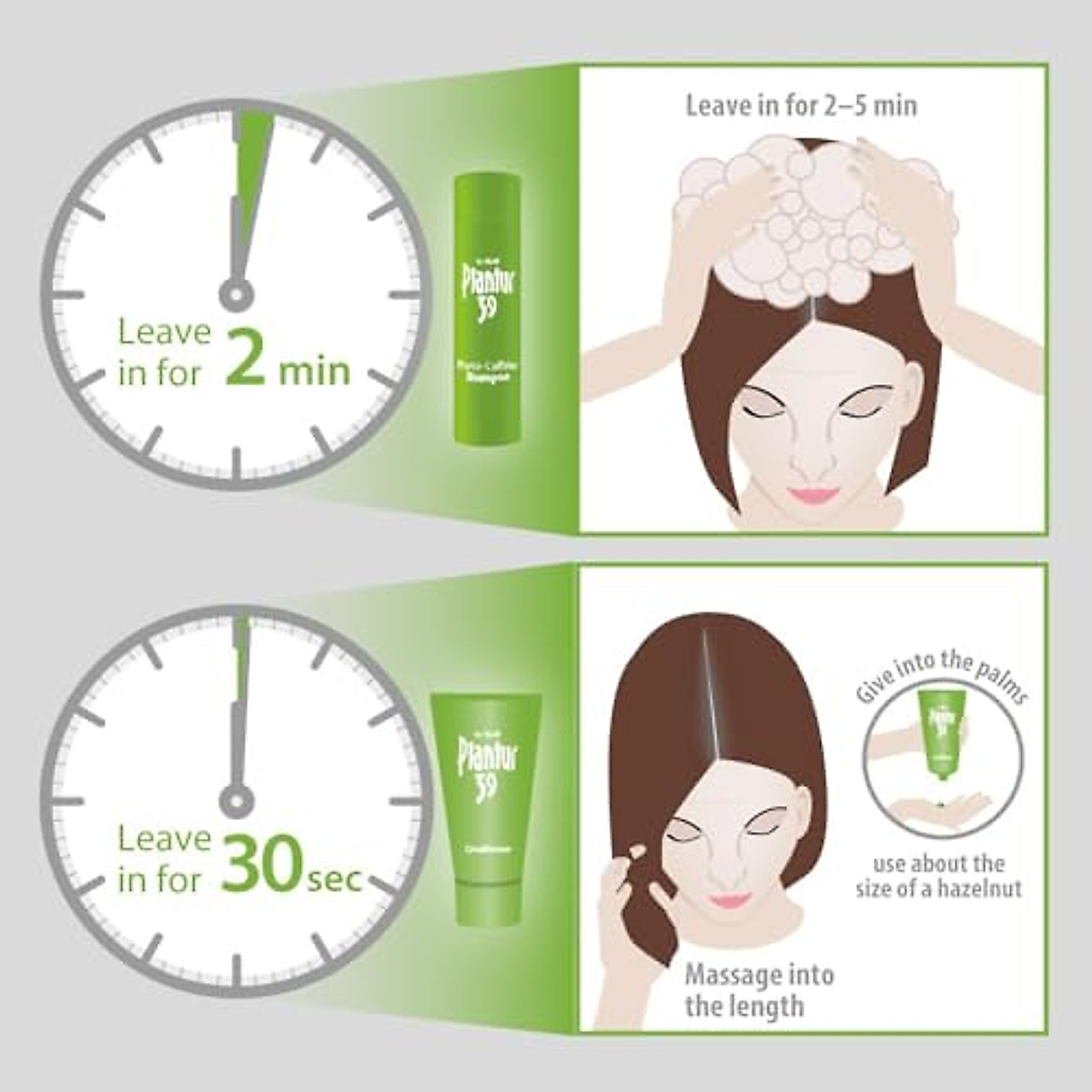 Plantur 39 Phyto-Caffeine Shampoo for Colored, Stressed Hair, 8.45 fl oz