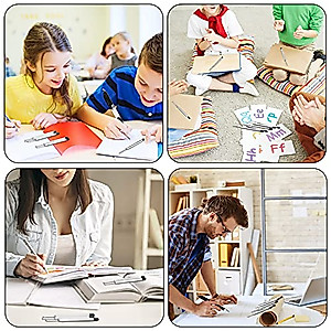 12 Pieces Pen Refills Black Ink 1.0mm Medium Point Metal Ballpoint Refill Smooth Writing Pen Refills Replacement Refills for Retractable Ballpoint Pen School Office Supplies (Black)