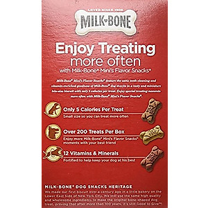 Milk-Bone Mini's Flavor Snacks Dog Treats (Pack of 2)