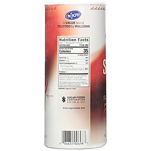 N'JOY Pure Cane Sugar - 16 oz. Canisters