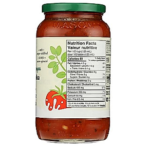 365 by Whole Foods Market, Organic Creamy Vodka Pasta Sauce, 25 Ounce