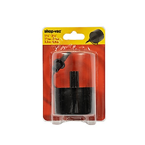 Shop-Vac 9196000 Inflator Nozzle, Fits 1-1/4 inch and 2-1/2 inch Diameter Hoses, Plastic Construction, Black in Color, (1-Pack)