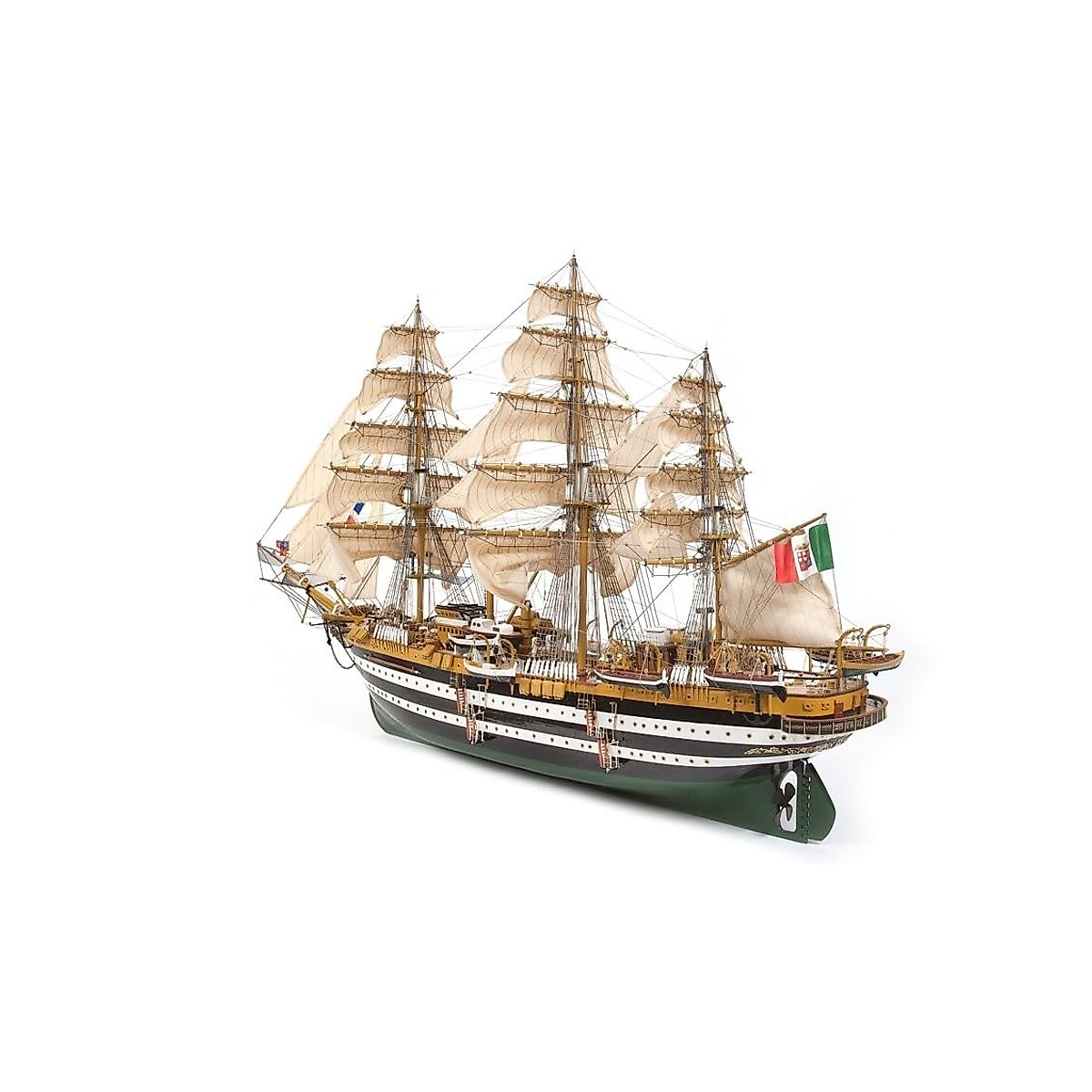 Occre Amerigo Vespucci Ship, Navy,White