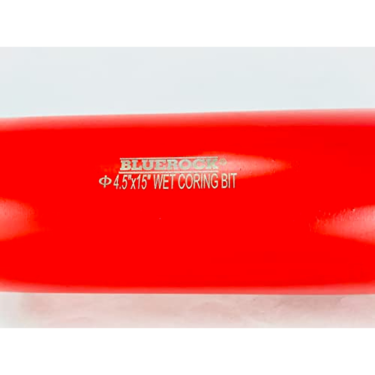 4.5" Inch Diamond Wet Core Drill Bit 1-1/4” Threaded by BLUEROCK Tools for Concrete Rebar Asphalt Brick Rock Masonry Hole Barrel Coring 4-1/2"