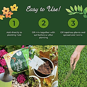 Organic Plant Magic - Truly Organic™ Slow Release Granular Fertilizer : Long-Lasting Plant Food Granules for All Indoor & Outdoor Flowers, Vegetable Gardens, Herbs, Fruit Trees, Shrubs, Lawns & House Plants [One 4 lb Bag]
