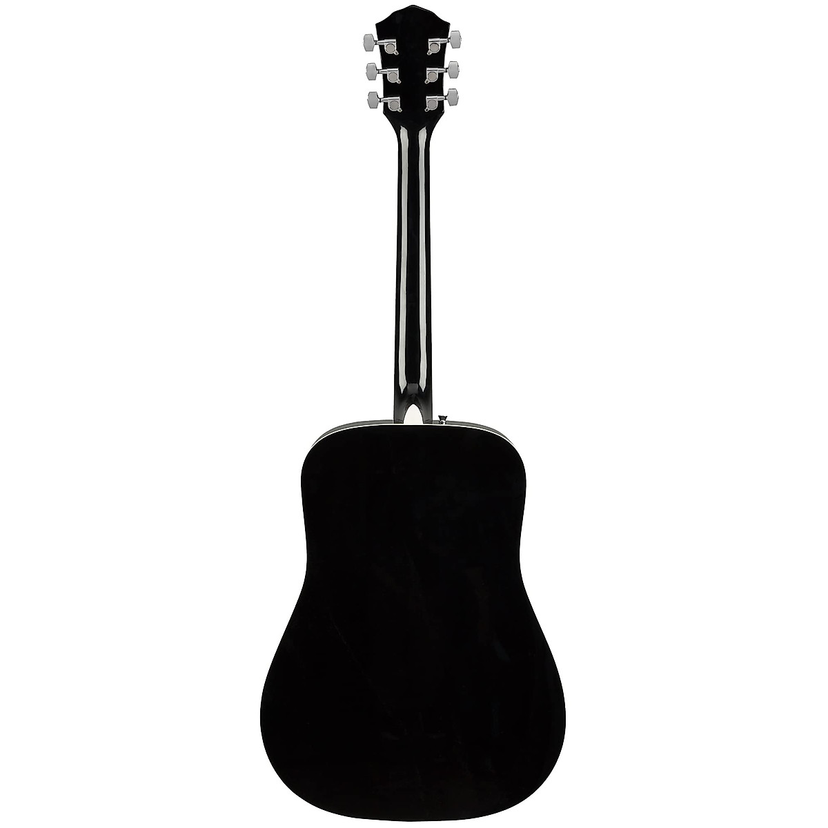 Fender FA-125 Dreadnought Guitar - Black Bundle with Gig Bag, Tuner, Strap, Strings, String Winder, Picks, and Austin Bazaar Instructional DVD