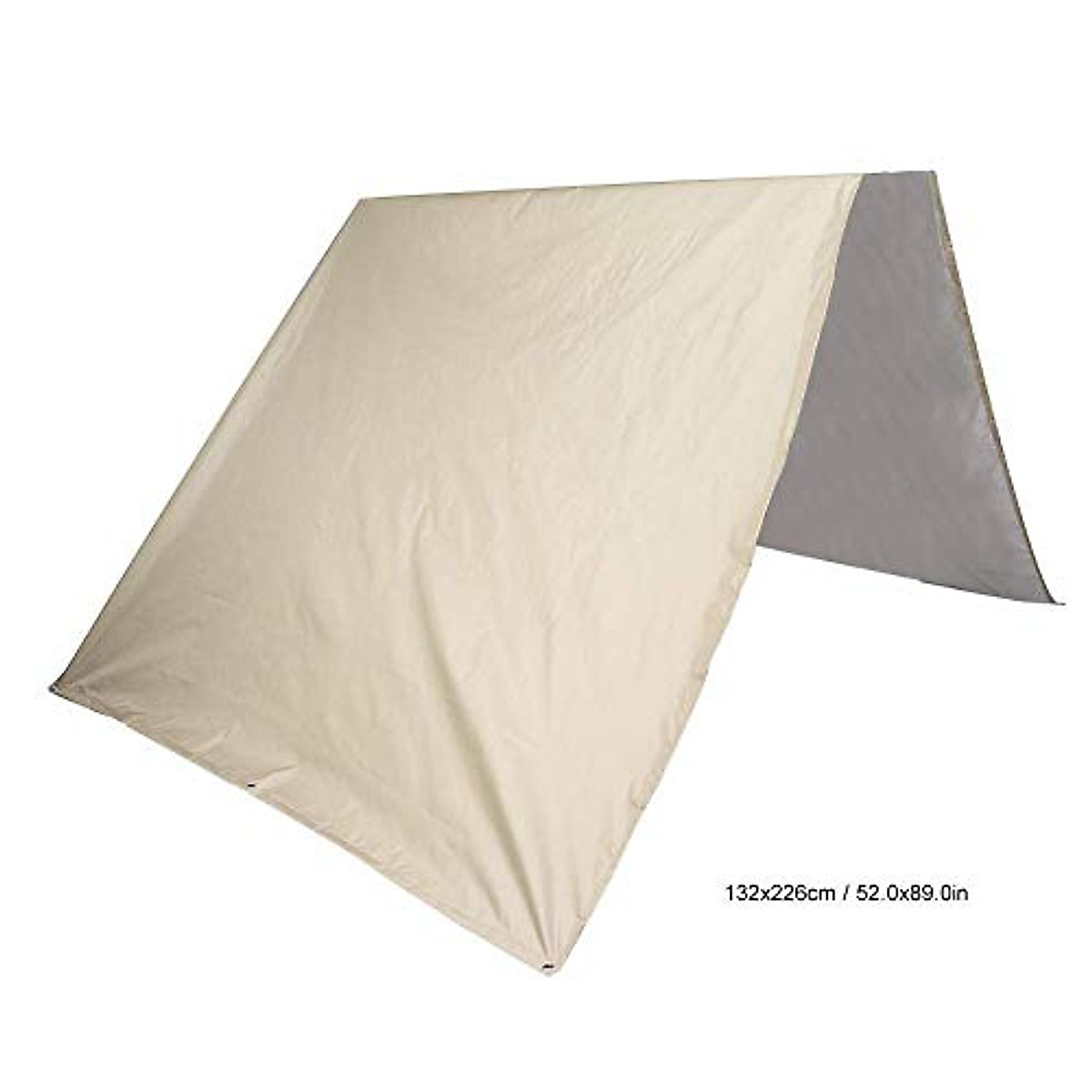 Outdoor Swing 3 Colors Choices Canopy Kids Playground Roof Heavy Duty Swing Set Canopy Waterproof Cover Replacement Tarp Sunshade(2#)