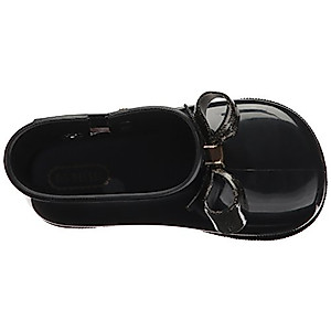 Mini Melissa Sugar Rain Bow Mary Jane (Toddler), Black, 10 Regular US Toddler