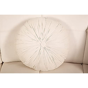 Legend Vansen Velvet Floor Sofa 3 Seats Symmetrical Modular Legless Corner Curved Round couches Sectional, 127", Cream