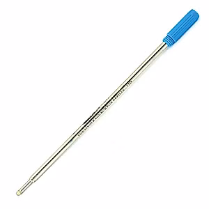Monteverde Ballpoint Refill to Fit Cross Ballpoint Pens, Medium Point, Soft Roll, Blue, 2 per Pack (C132BU)