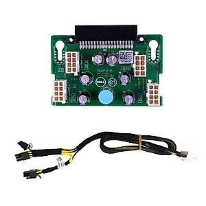 BestPartsCom, New GPU Power Supply Expansion Board & Cable Compatible with Dell Poweredge T630 T640 Server X7C1K DRXPD