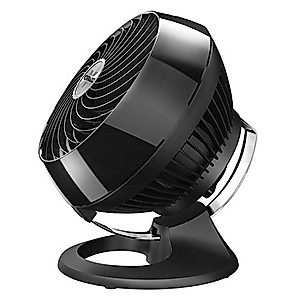 Vornado 630 Mid-Size Whole Room Air Circulator Fan & 460 Small Whole Room Air Circulator Fan with 3 Speeds, Black