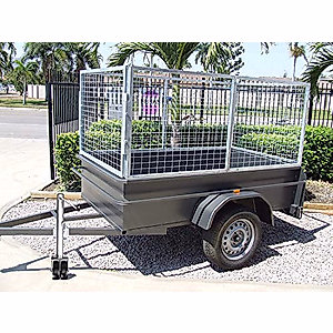 ROAD DAWG Boat Trailer Jack with Dual Wheel, 3/4 Ton (1,500 lb) Capacity, Heavy Duty Swing-Back Bolt-On Trailer Jack,ATR39002MB