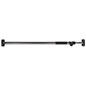 PROGRIP 900902 Adjustable Cargo Bar for Pick-Up Truck Cargo Tie Down and Transport: Twist and Lock, 40"- 72" Wide,Grey