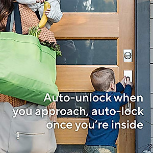 Wyze Lock WiFi & Bluetooth Enabled Smart Door Lock & Home Security System Core Kit with Hub, Keypad, Motion, Entry Sensors (2), and 6 Months of 24/7 Professional Monitoring Included (Service Required)