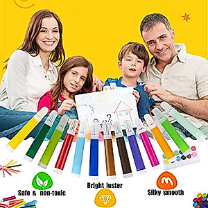 SFSUMART Art Set, 150 PCS Art Supplies, Wooden Coloring Drawing Painting kit, Markers Crayons Colour Pencils, Gift for Kids Teens Boys Girls