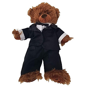 BYO-BFF Stuffed Animals Plush Toy Outfit – Tuxedo Outfit 8”