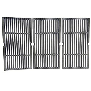 Cast Iron Cooking Grates for Charbroil 463268207, 463268806; Presidents Choice GSS3220JSN Gas Models, Set of 3