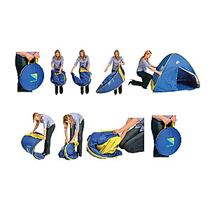 Schylling UV Play Shade, SPF 50+, Ultra portable , Blue