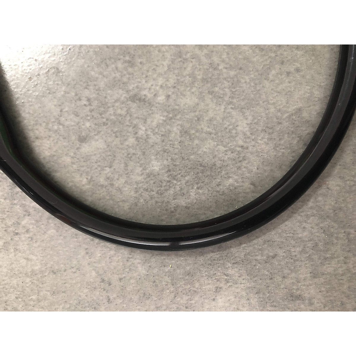 Stethoscope Cardiology Stainless Steel ' A' Shape Tube Stethoscope/Suitable for Cardiac Auscultation, Black Tube, Soft Ear-tip. one Diaphragm and Two Black earplugs