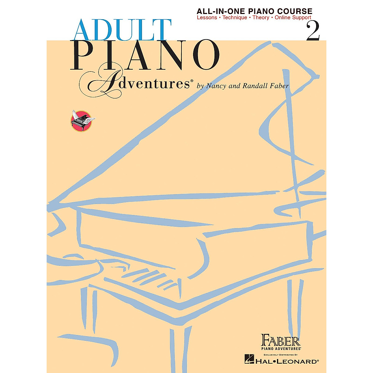 Adult Piano Adventures All-in-One Piano Course Book 2 Book/Online Audio