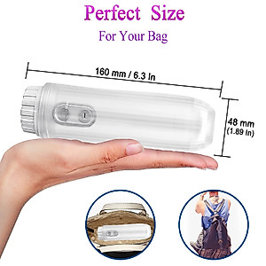 Portable Bidet - Mini Foldable Handheld Personal Travel Bidet with 2 Pressure Options Electric Sprayer Toilet for Personal Hygiene Cleaning/Soothing Postpartum Care/Perineal & Hemmoroid Treatment