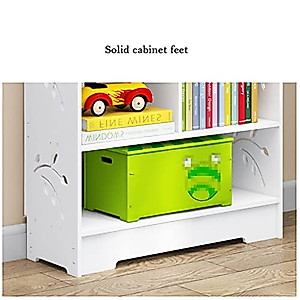 TISTIK Librero Estantería 5 Cube Bookcase Freestanding 3 Tier Open Bookshelf Modern Toy Storage Rack MDF Storage Display Cabinet for Bedroom Living Room Organizer Decor
