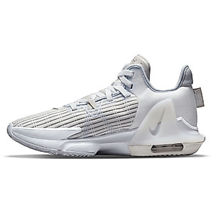 Nike Men's Lebron Witness 6 Summit White/MTLC Pewter (CZ4052 102) - 12