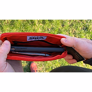 SILCA Borsa ECO | Water Resistant Travel Wallet | Jersey Pocket Wallet | Single Pocket Essentials Phone Pouch | Bike Travel Cases | Riding Wallet | Cycling Wallet