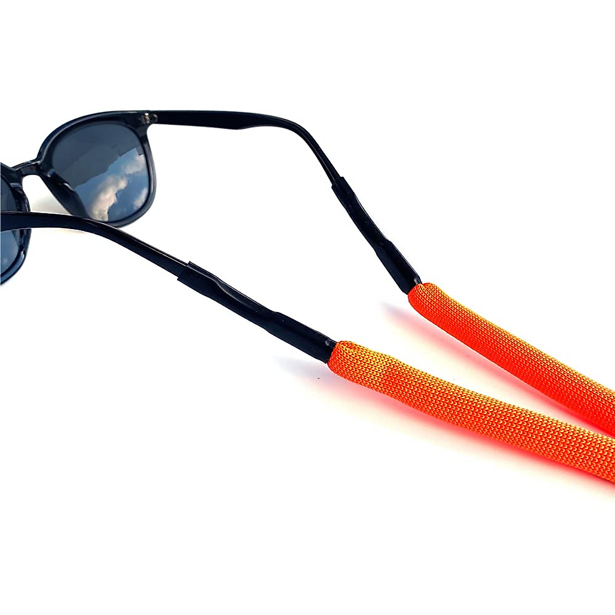 DECKER Floating Sunglass Strap 8 Pcs Pack Glasses Float Adjustable Eyewear Retainer Safety outdoor Eyeglass Rope for Aquatic Sports surfing Sailboat Swimming (Mix color)