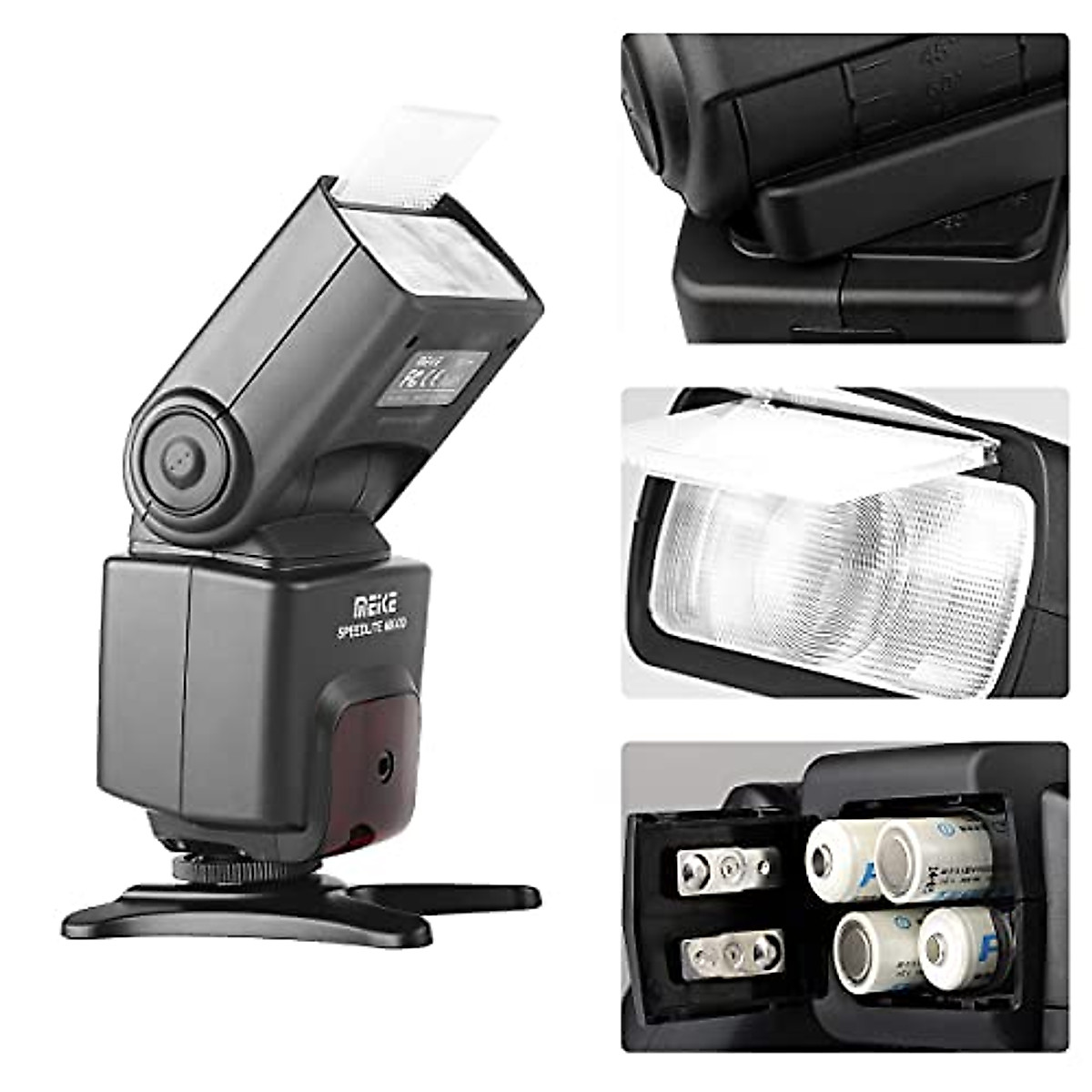 Meike MK430 TTL Flash Speedlite Compatible with Nikon D7100 D5300 D5200 D3500 D3100 D600 D800 D3200 D90 D80 D300 D7500 D780,etc