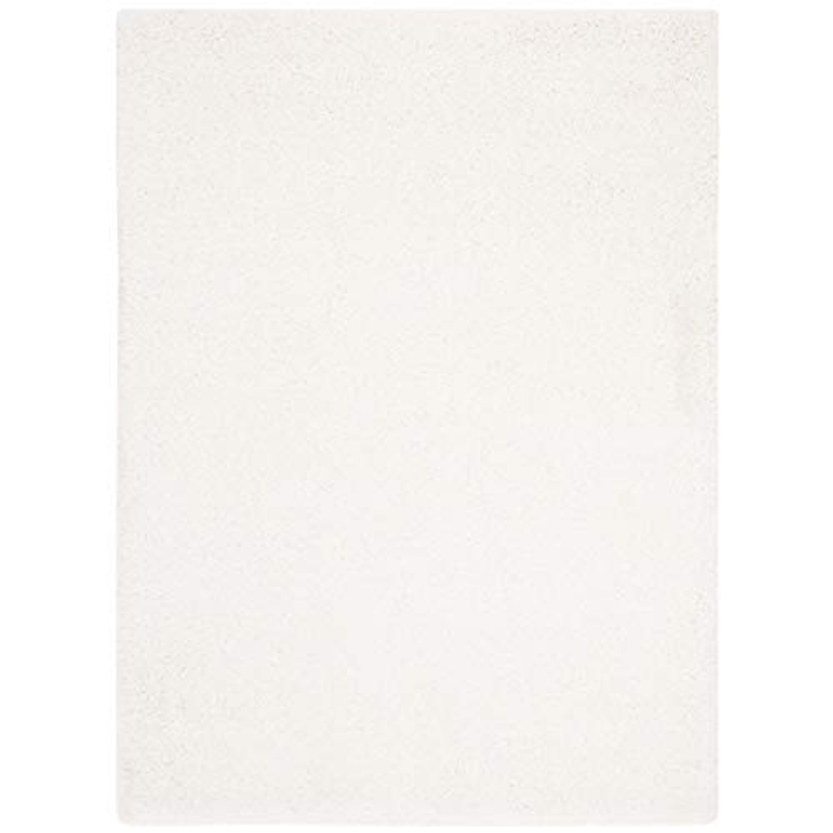 SAFAVIEH Royal Shag Collection Area Rug - 8' x 10', Cream, 2-inch Thick Ideal for High Traffic Areas in Living Room, Bedroom (RYG115A)