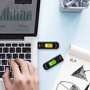 TEAMGROUP C145 64GB 5 Pack USB 3.2 Gen 1 (3.1/3.0) Read 100MB/s Flash Thumb Drive, External Data Storage Memory Stick Compatible with Computer/Laptop (Black-Green) TC145364GG21