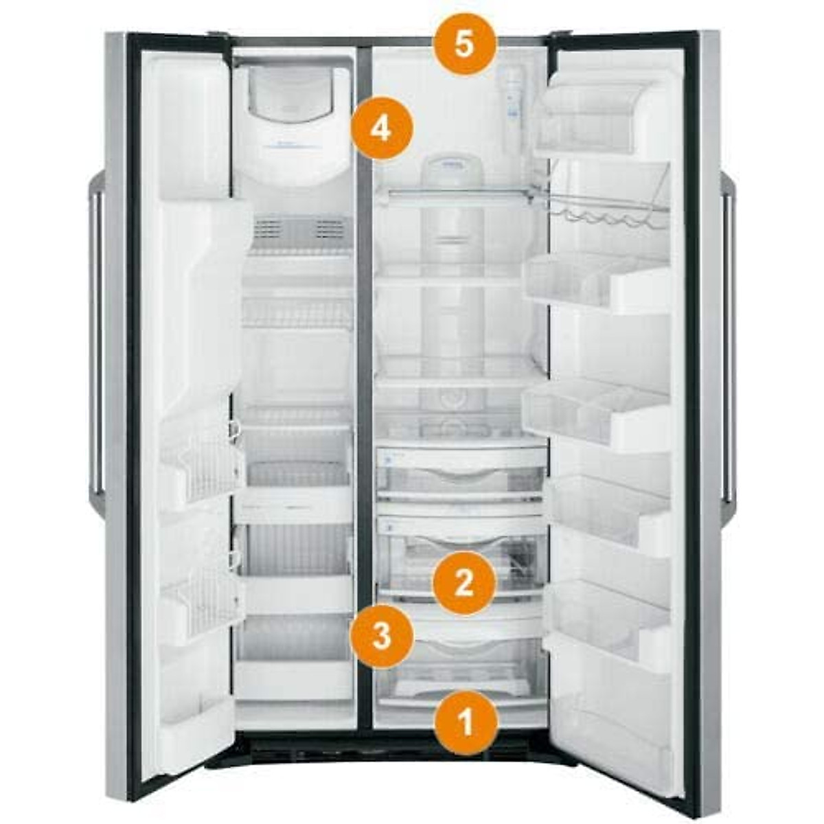 WR55x11098 225D3466G008 for GE Main Refrigerator Pcb Control Board