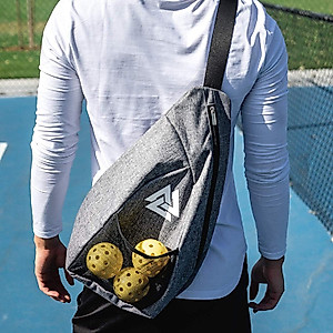 Odin Pickleball Paddles Set of 2 Premium Graphite Polypropylene Honeycomb Core Pickle Ball Paddles - 3 Balls Ultra Cushion Grip - Pickleball Racket Case Bag - Gift for Men Women Indoor Outdoor Games