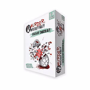 University Games 08441 Death by Chocolate Murder Mystery Dinner Party Game