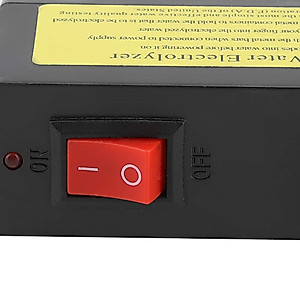 Nannigr Water Electrolyzer, Easy to Operate Water Electrolysis Device, Water Quality Tester Detect Water Quality for Water Filtration