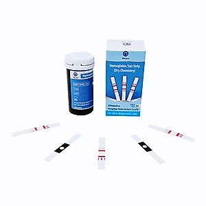 Hb Hemoglobin Test Meter Hemoglobin Meter Hemoglobin Analyzer Hemoglobin Test Kit + 50 Strips