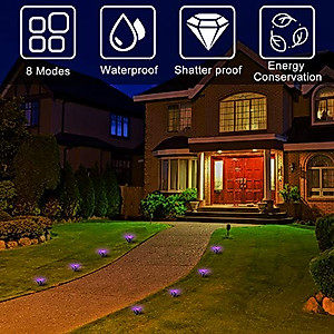 16.8ft Solar Paw Print Lights, Cat Dog Animal Solar String Lights (Set of 8) Outdoor Decoration, Warm Up Your Pet and Make The Garden More Vibrant and Lovely, a Gift for Pet Lovers