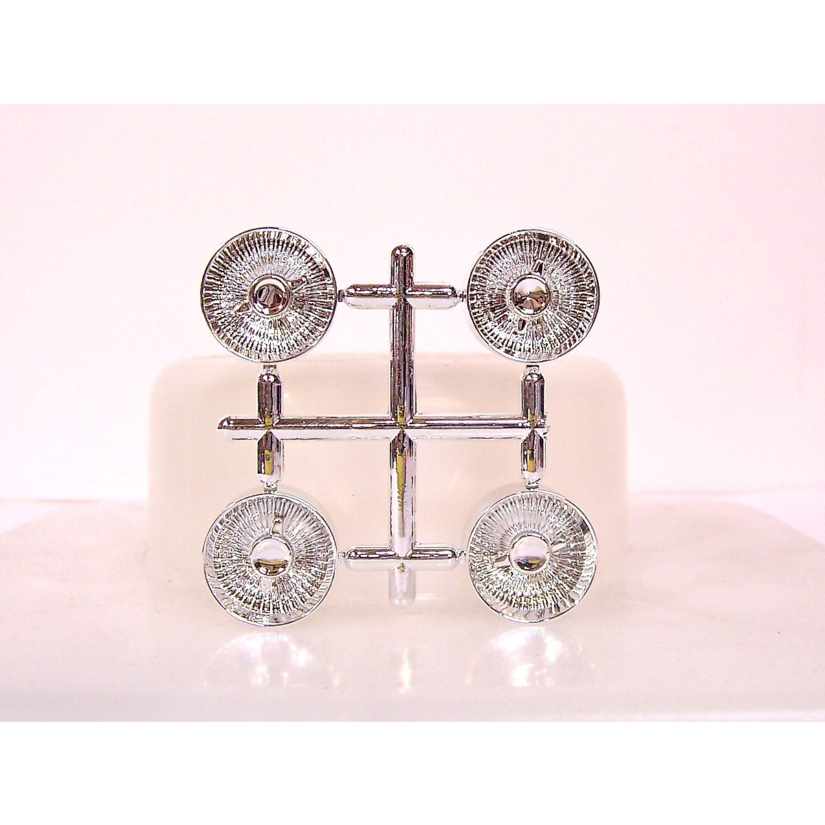 1/24 1/25 Scale Chrome MC's McLean-Like Rims Wheels Hobby Model Cars