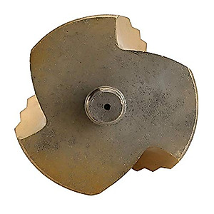 LESOLEIL Large HSS Spiral Step Drill Bit - 1/4" to 2-5/8'' Grooves Cone Drill Bit Titanium Coated for Drilling Aluminium Iron Sheets, Wood, PVC Hole Cutting