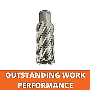 Jancy Slugger by Fein - HSS Nova Annular Cutter with Centering Pin - 3/4" Straight Shank, 2" Depth, 1" Diameter - 63134254042