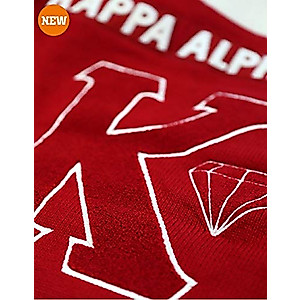 Kappa Alpha Psi M4 V-Neck Sweater [XL] Crimson Red
