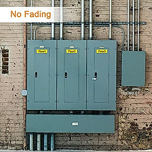 Greateam Yellow Label Tape Compatible for Brother TZe Yellow Tape 12mm 0.47" TZe-631 TZ-631 Black on Yellow Tape for Brother P-Touch Label Maker PT-D210 PT-H110 PT-D600 PTD400 PT-1290 PT1280, 4-Pack