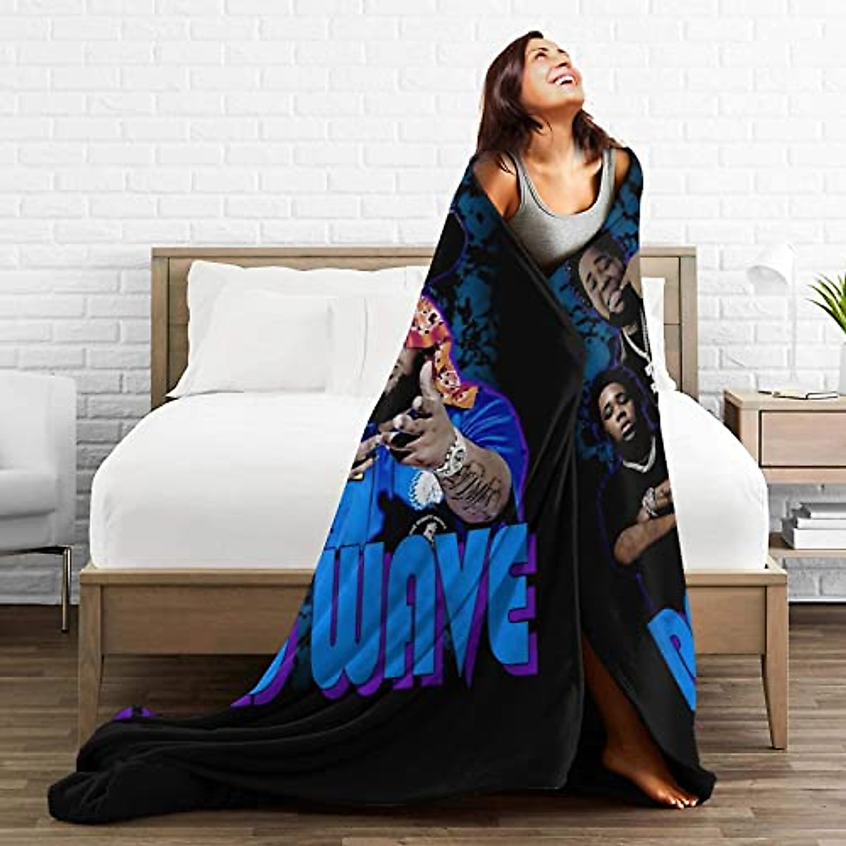 Blanket Soft Flannel Blankets Throw Bedding Room Decor Blanket for Bed Sofa 50"X40"